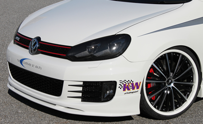 Voomeran front lip spoiler | VW GTI MKVI Forum / VW Golf R Forum / VW ...
